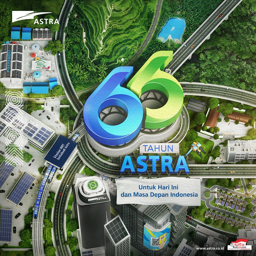 HUT Ke-66 Astra, Untuk Hari Ini dan Masa Depan Indonesia | Astra Motor